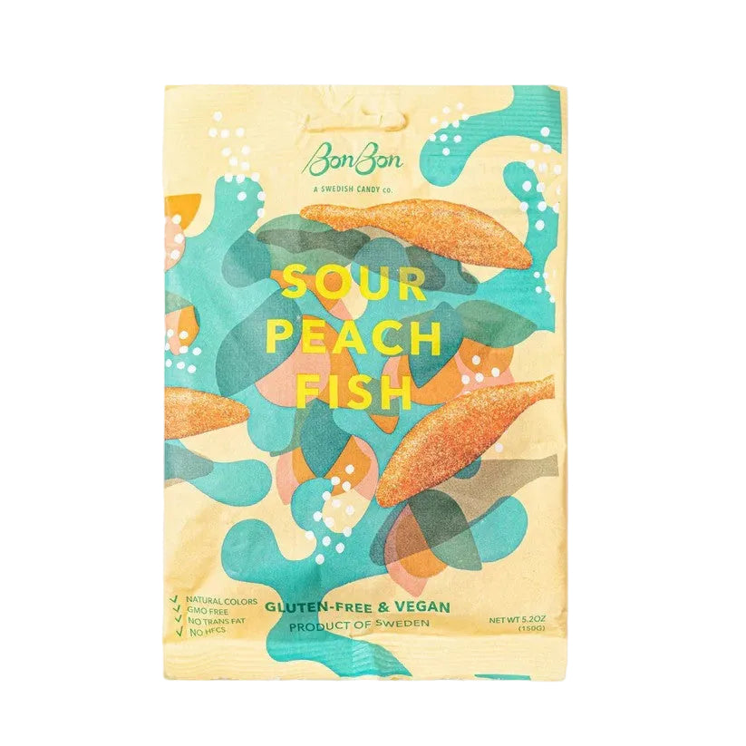 Sour Peach Fish – Licorice International